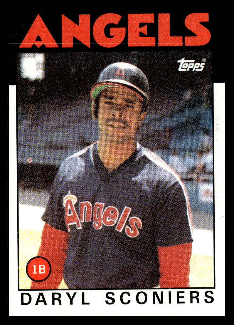 1986 Topps #193 Daryl Sconiers California Angels Baseball Card | eBay