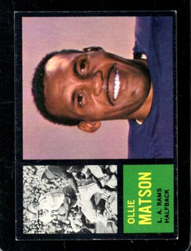 1962 TOPPS #79 OLLIE MATSON EXMT SP LA RAMS HOF *X34281 | eBay