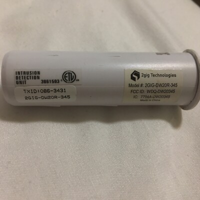 2GIG DW20R-345 Recessed Door/Window Contact Sensor | eBay