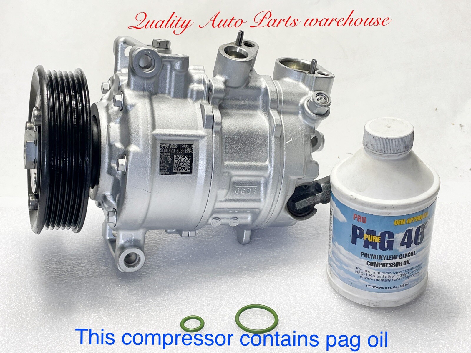 VW Arteon Golf GTI Jetta Tiguan 6SES14C REMAN. A/C COMPRESSOR W/1 YR ...