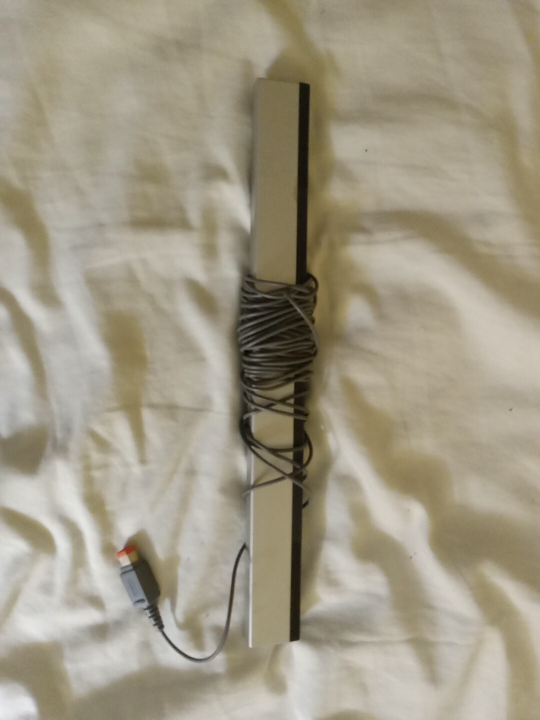 NEW Genuine Official OEM Nintendo Wii / Wii U Sensor Bar Silver RVL-014 ...