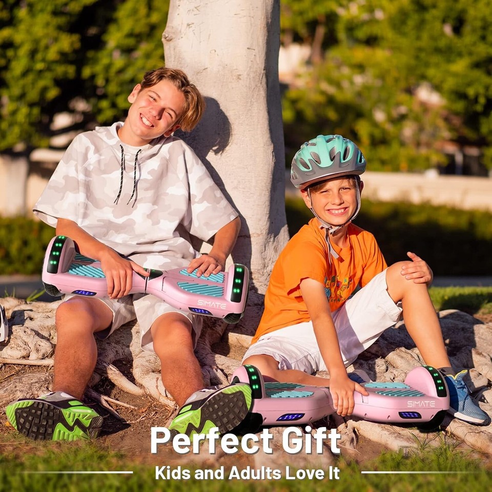Self-Balancing Bluetooth Hoverboard with Colorful LED Lights - Fun for ...