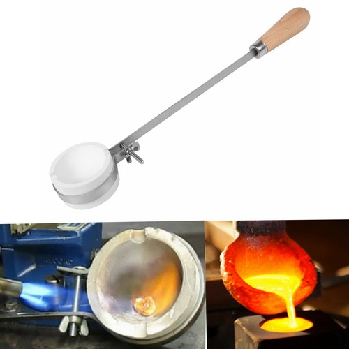 Ceramic Torch 3” Dia Crucible Dish Cup Set for Melting Pouring Casting ...