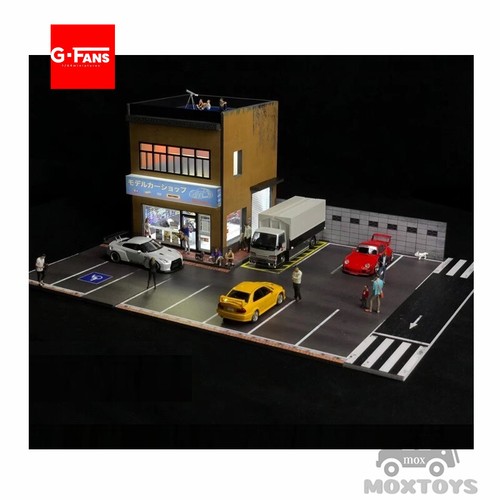 G-FANS Model 1:64 model shop building led diorama | eBay