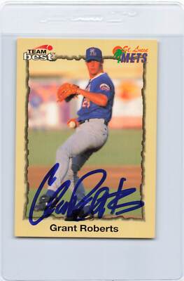 1998 Team Best #93 Grant Roberts St. Lucie Mets Signed Auto *J564 | eBay
