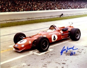 JOE LEONARD AUTOGRAPHED 1967 INDY 500 8 X 10 PHOTO | eBay