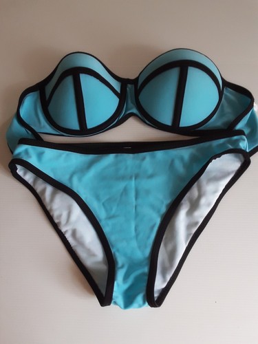 Beboutique ~ Womens Design Size L Bikini Swimmers Padded Top New | eBay ...