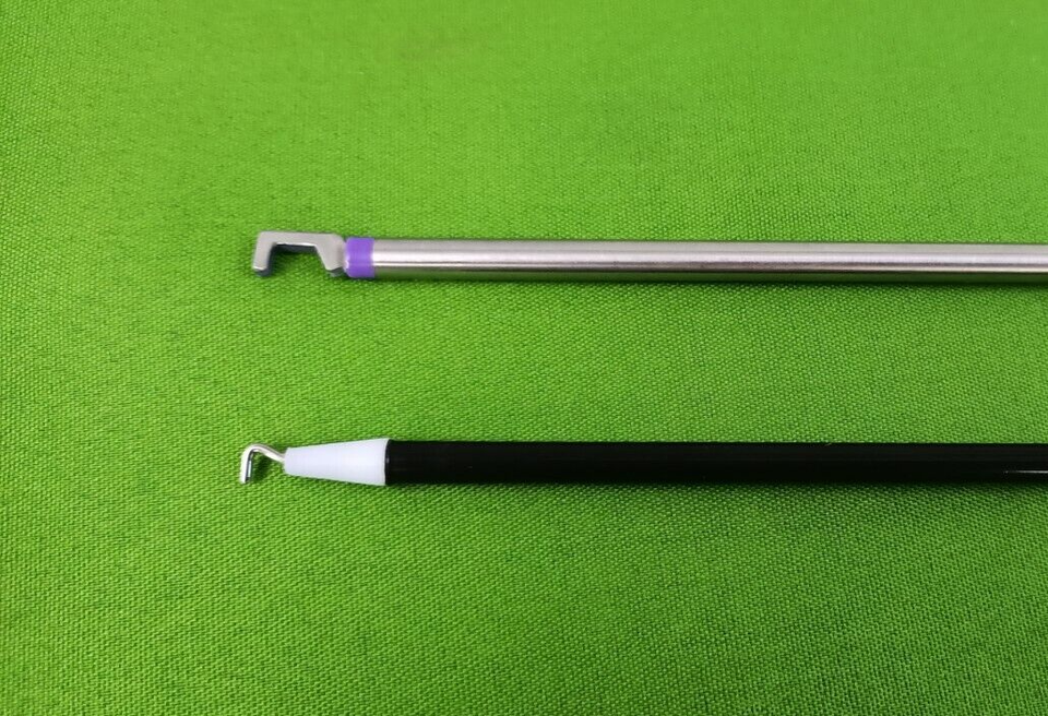 Laparoscopic Bipolar & Monopolar L-Hook 5mmx330mm with Cable Reusable ...