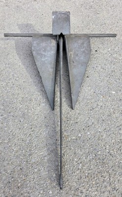 Danforth Anchors Mark VII Steel Boat anchor 25lbs Vintage. Folding ...