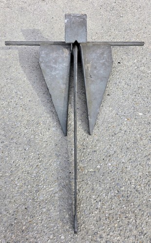 Danforth Anchors Mark VII Steel Boat anchor 25lbs Vintage. Folding ...