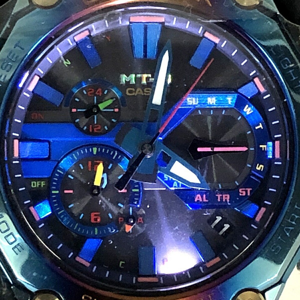 G-Shock Casio Watch Mtg-B2000Ph-2A Mt-G Blue Phoenix Radio Solar ...