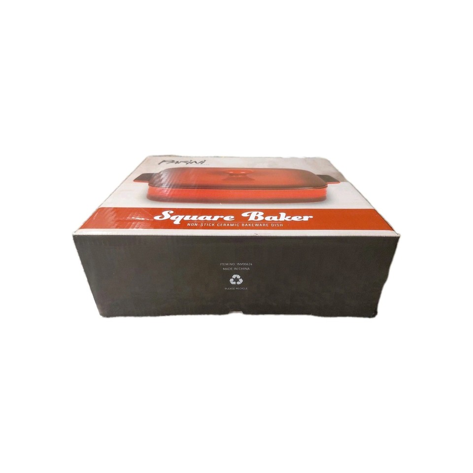 NEW in Box-Parini Square Baker Non-Stick Ceramic Bakeware Dish | eBay