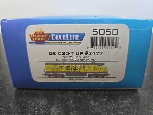 HO Broadway Limited Blueline 5050 GE C30-7 UP #2477 WE WILL DELIVER DCC ...