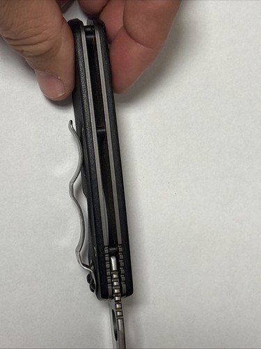 Benchmade 10750 Rare Folding Knife Used First Production Numbered 0948/ ...