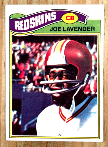 1977 TOPPS JOE LAVENDER CARD#151 PHILADELPHIA EAGLES WASHINGTON ...