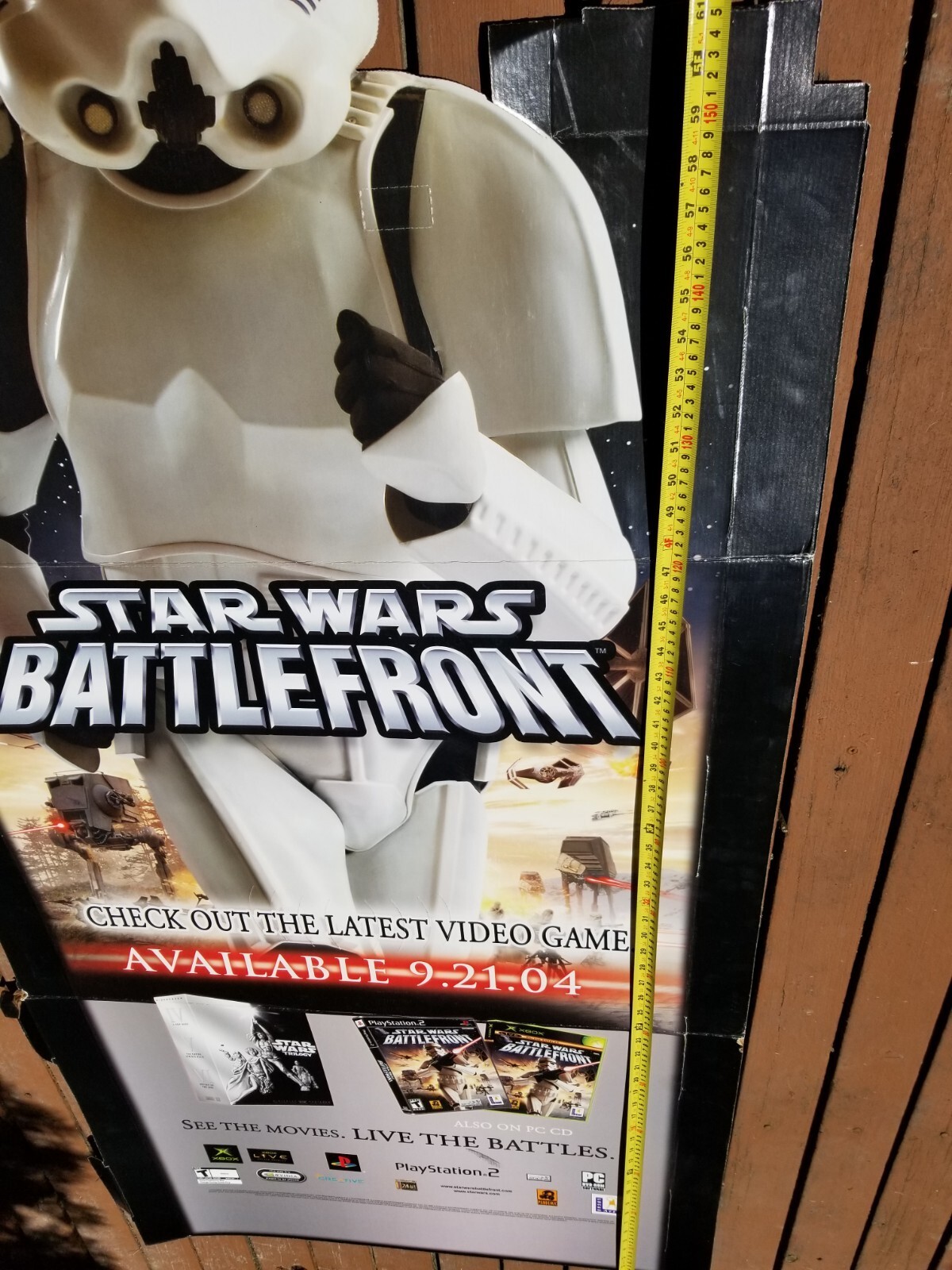 2004 Star Wars Battlefront PC Playstation 2 , XBOX Print Ad Promo ...