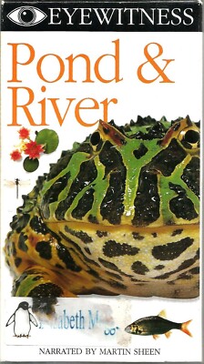 Eyewitness - Pond and River VHS 1996 Martin Sheen Nature Documentary ...