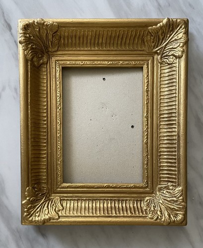 VINTAGE BAROQUE ORNATE GOLD FRAME FIT 5x7 | eBay