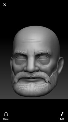 Star wars Old Man Rex custom head sculpt hasbro black series | eBay