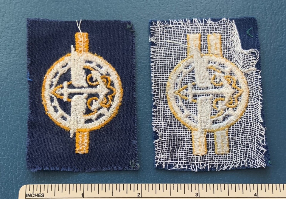 1940s-50s CREW LEADER & ASSISTANT Explorer Scout Program Position PATCH ...