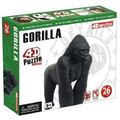 4D Master Gorilla Model Puzzle | eBay