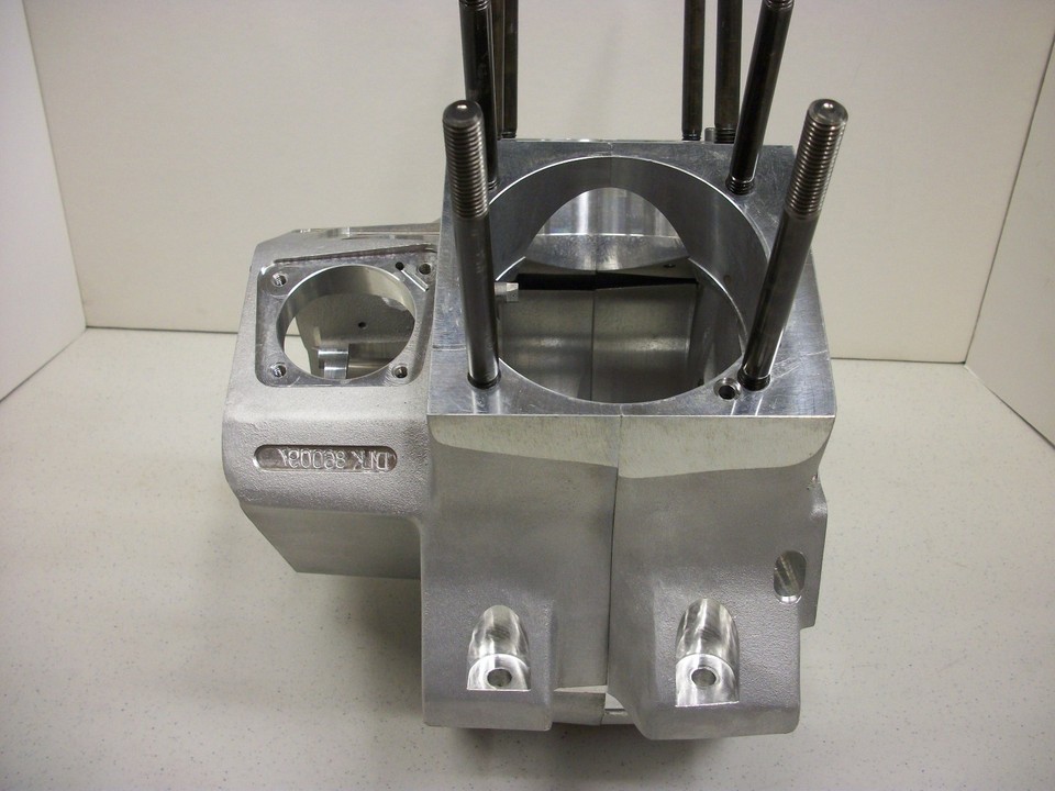 Harley Evo Powerhouse 114 Engine Cases Crankcases Delkron DR3 Race Case ...