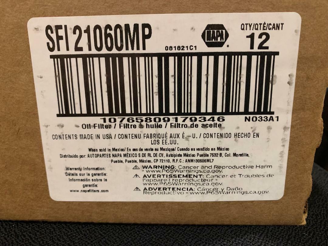 NAPA 21060 - cross reference oil filters | oilfilter-crossreference.com