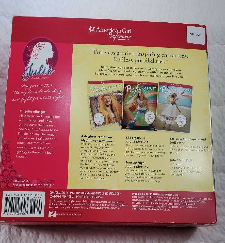 TWO SETS NEW 2015 American Girl Beforever Mini Doll & 3 Book Boxed ...
