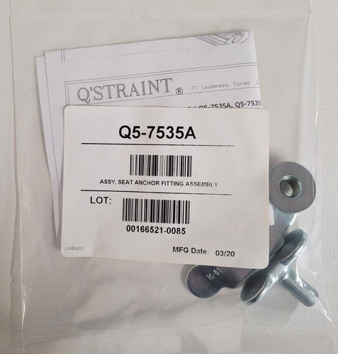4x Q'STRAINT Q5-7535A Hardware Bracket Seat Anchor Fitting Assembly | eBay