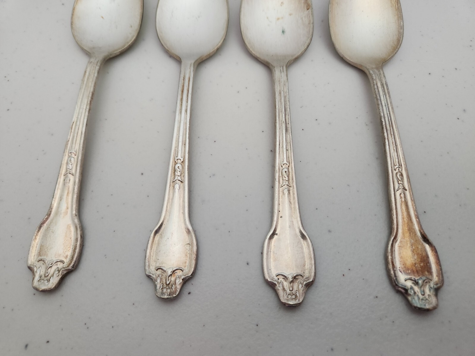 Lot/Set of 4 International Silver Co. XII Falmouth Table Spoons Silver ...