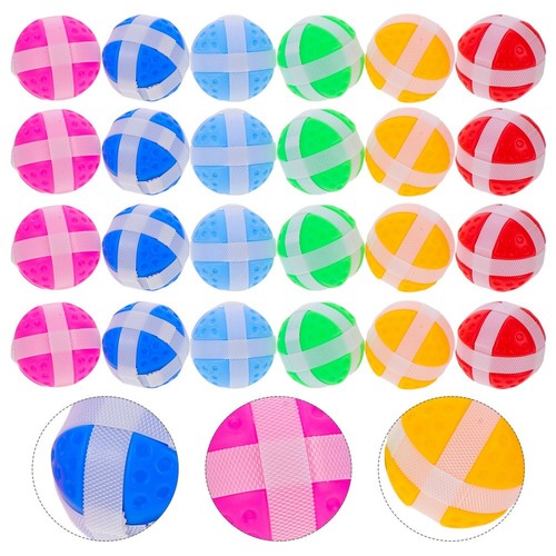 36 Pcs Sticky Balls Nylon and Hook Ball Toy For Kids Indoor Outdoor ...