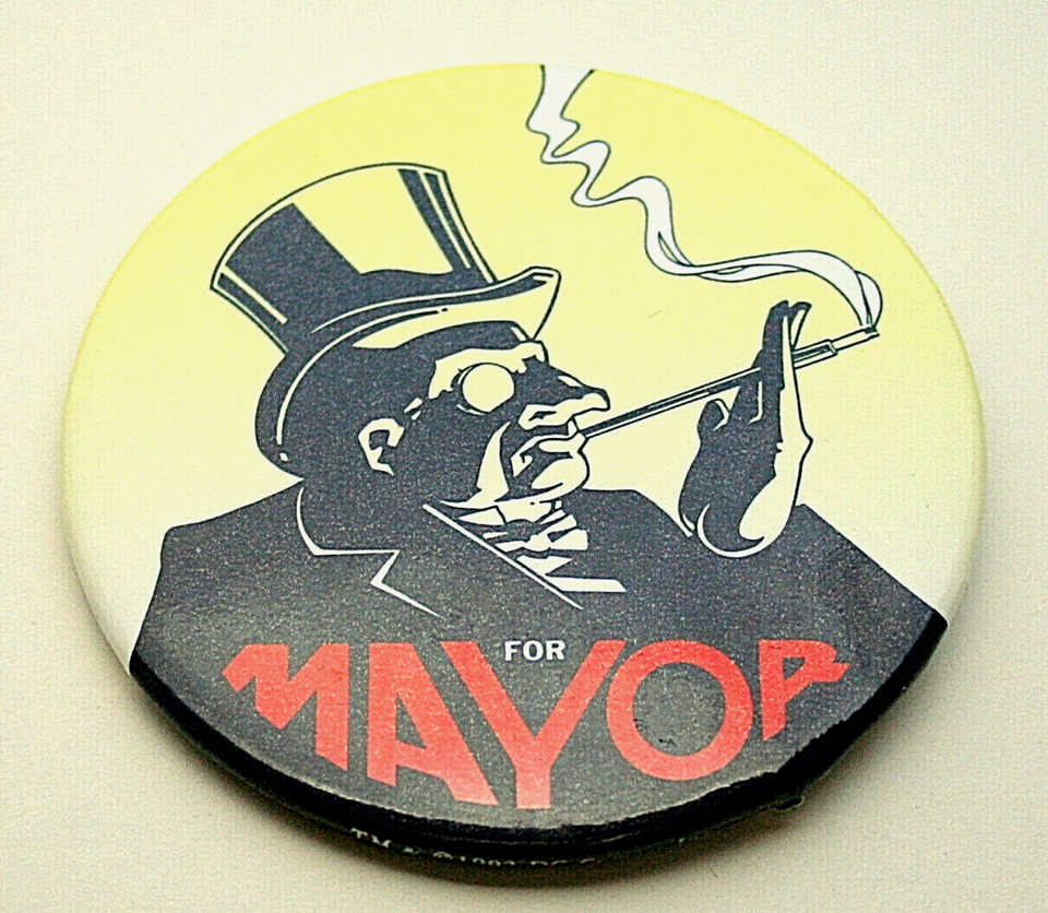 Vtg WB Batman Returns Penguin The Mayor Movie Promo Button Pin New NOS ...