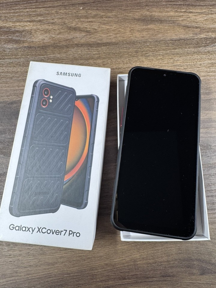 Samsung Galaxy XCover 7 Pro 5G SM-G766B 128GB 6GB RAM Rugged Unlocked Open Box | eBay