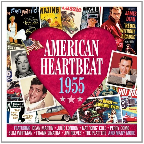 AMERICAN HEARTBEAT 1955 (NAT KING COLE, THE CHARMS, DEAN MARTIN, ...) 2 ...
