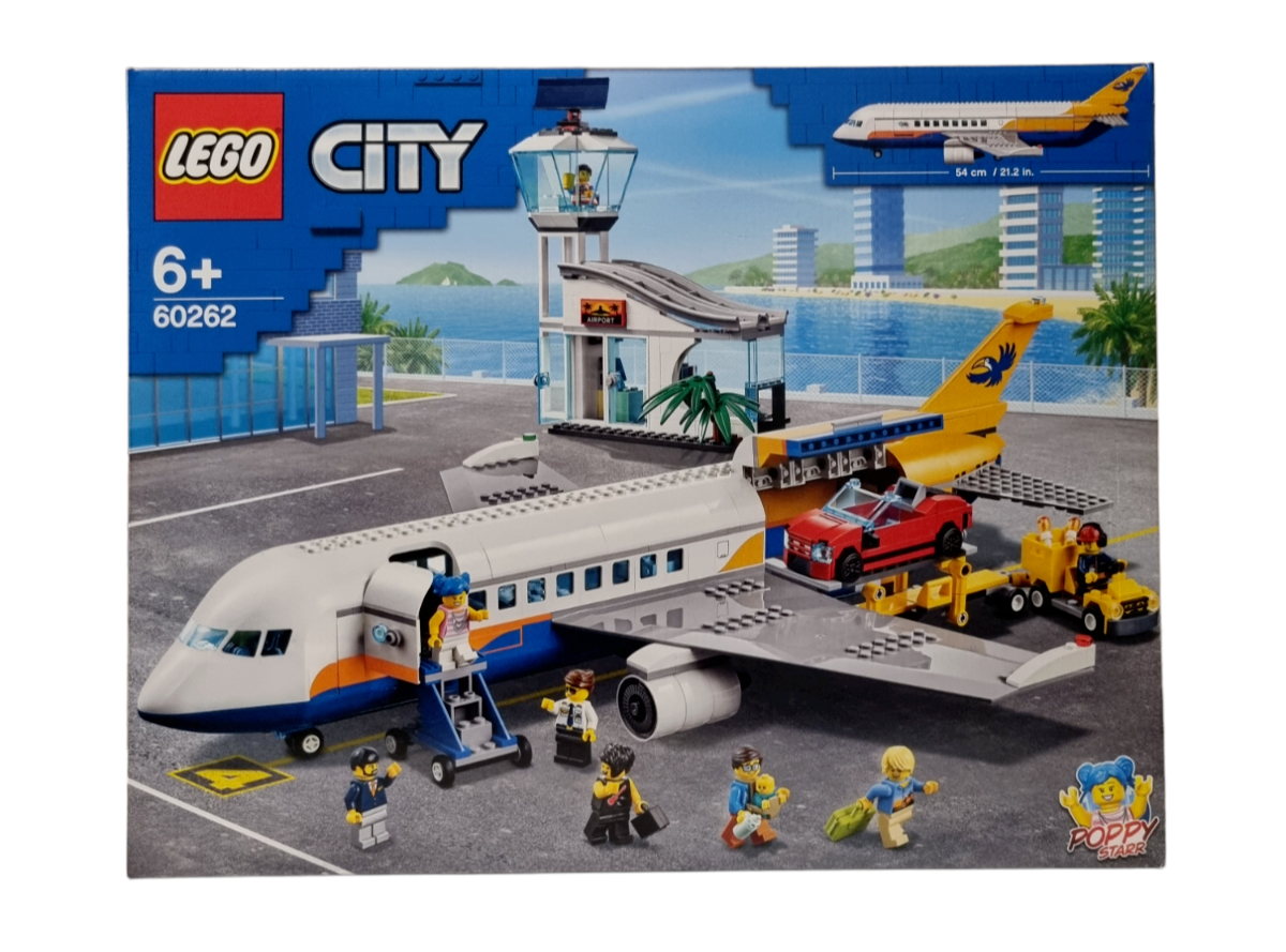 LEGO® City 60262 Passagierflugzeug Flughafen Terminal ähnlich 60104 NEU ...
