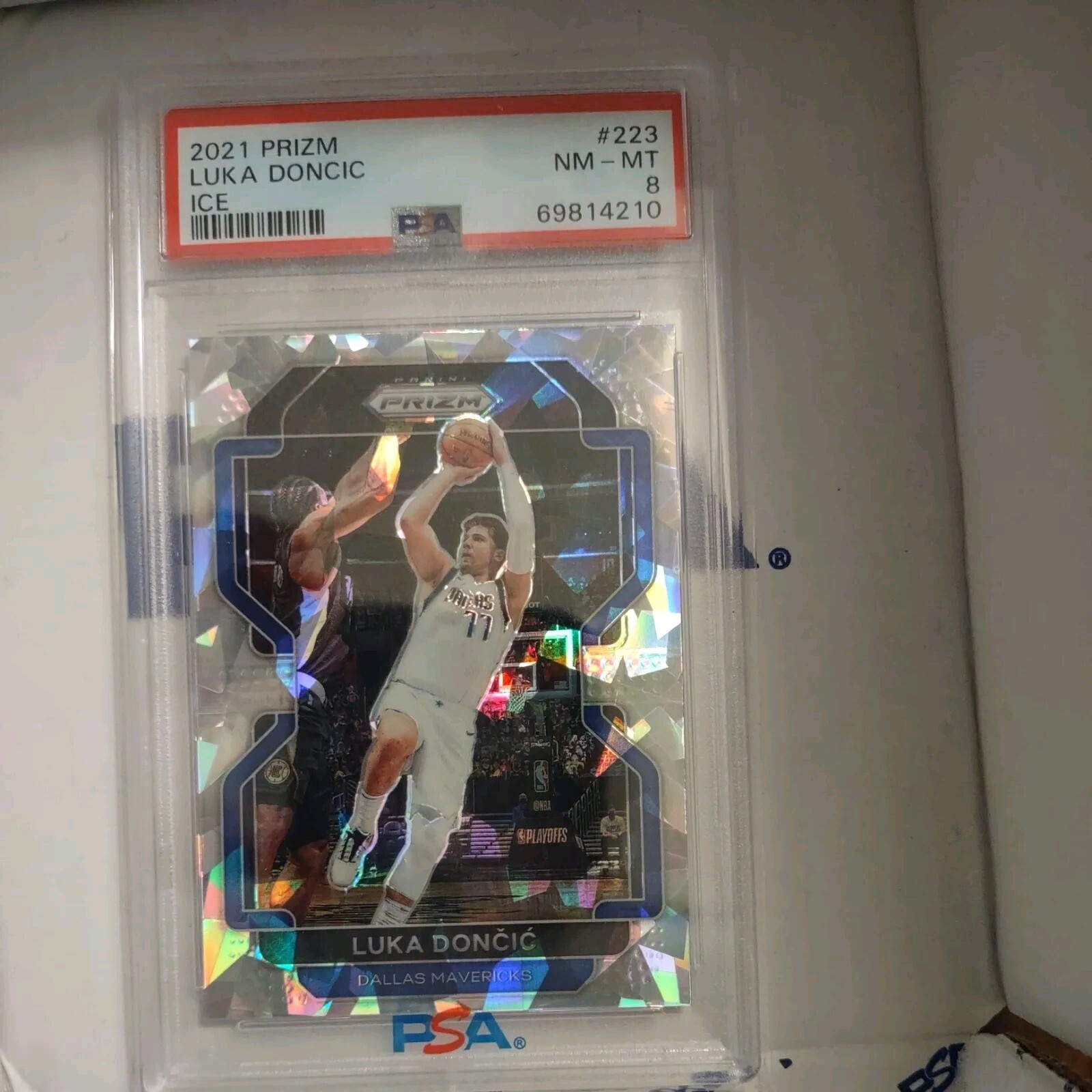 2021 Prizm Luka Doncic Ice Psa 8 #223 | eBay
