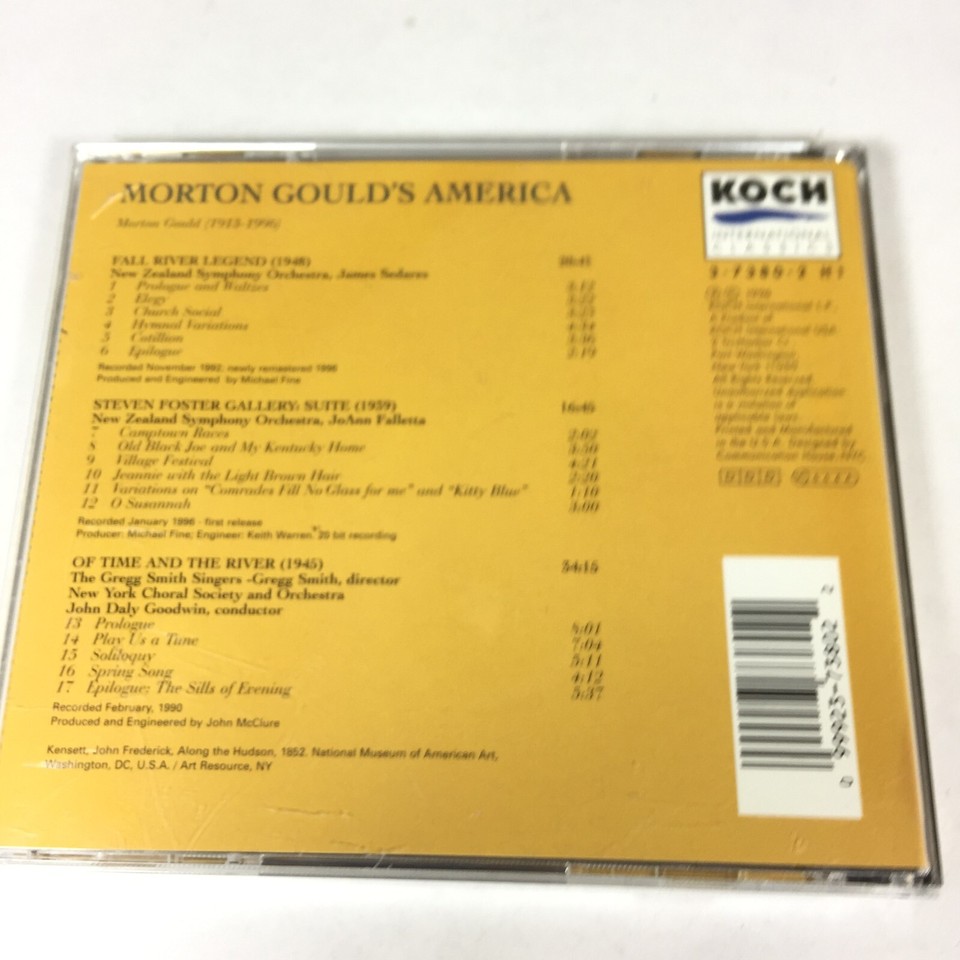 MORTON GOULD - Fall River Legend - AUDIO CD | eBay