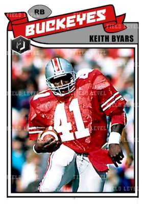 ACEO KEITH BYARS OHIO STATE BUCKEYES CUSTOM HAND MADE ART CARD | eBay