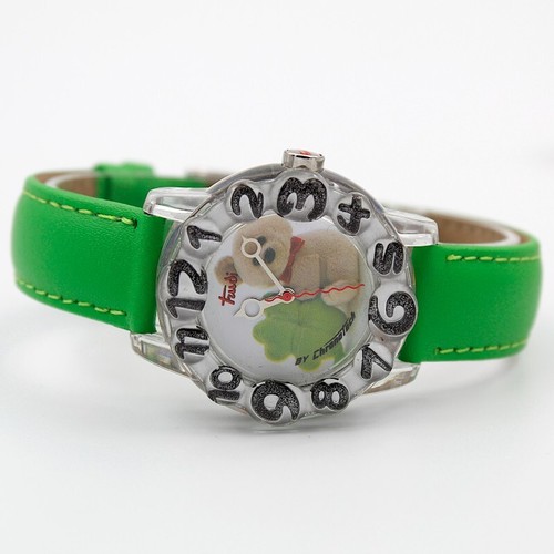 Watch Chronotech Trudi Child Cintuirno Skin Green Teddy Bear Watch New ...