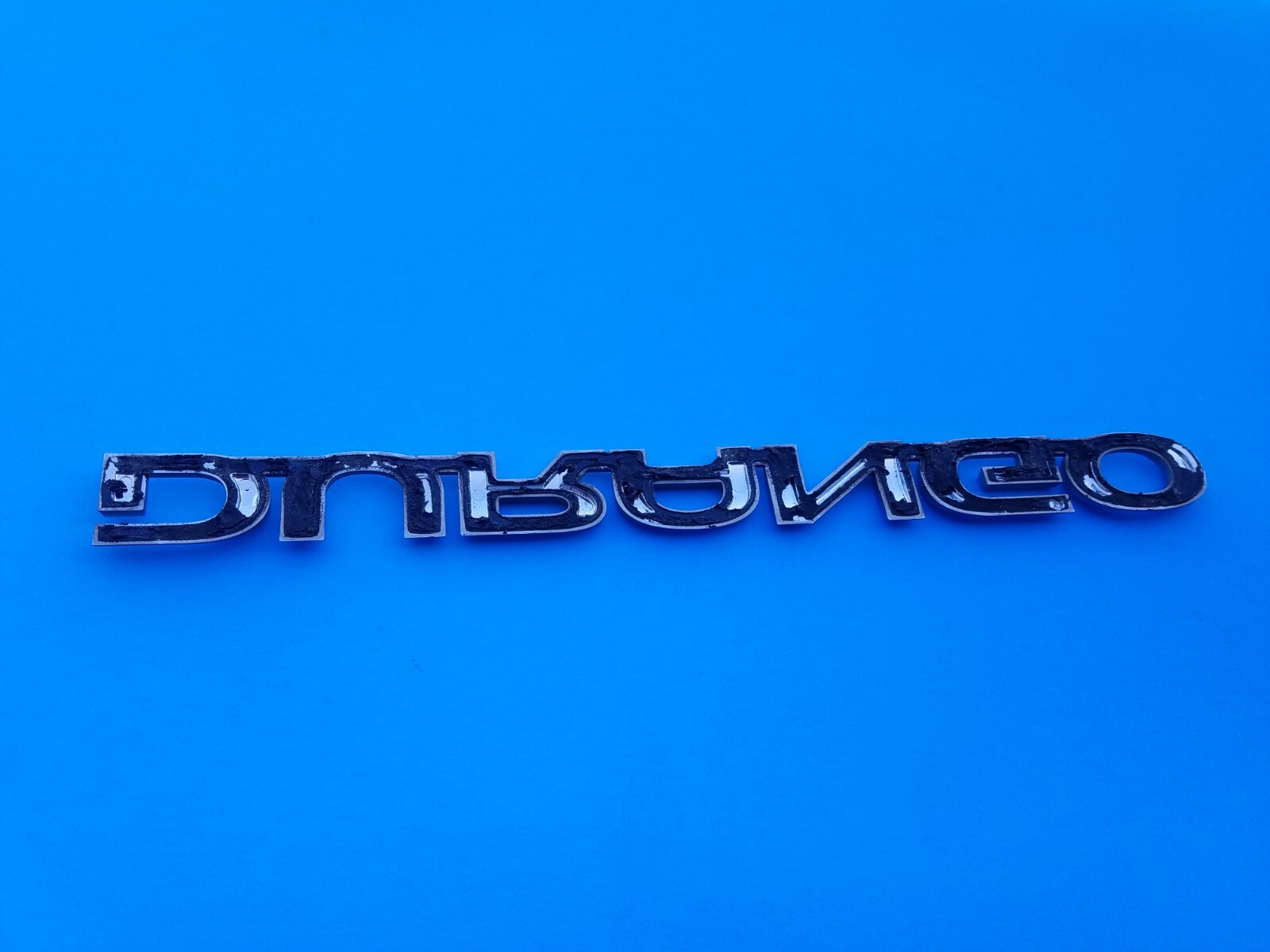 04 05 06 07 08 09 DODGE DURANGO REAR GATE CHROME EMBLEM LOGO BADGE USED ...