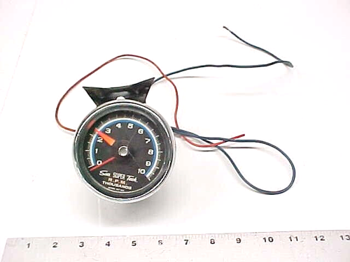 SUN Super Tach Vintage V8 Muscle Car 10000 RPM Tachometer Broken | eBay