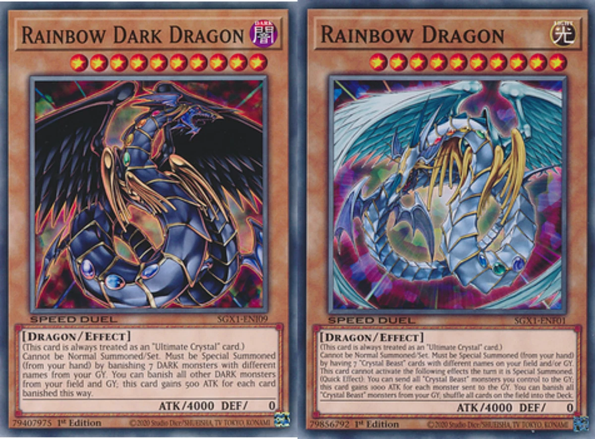 Rainbow Dragon Card