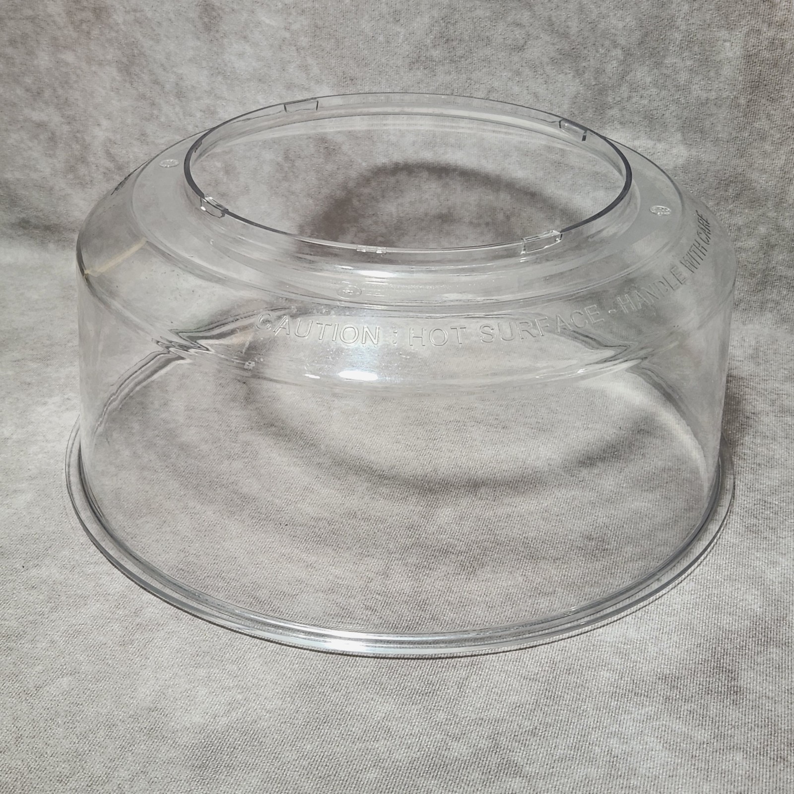 NuWave Pro Plus Infrared Oven Clear plastic DOME cover Replacement Part ...