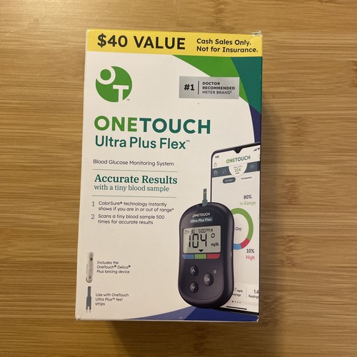 One Touch Ultra Plus Flex Blood Glucose Monitoring System EXP: 2029 | eBay