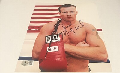 Irish Mickey Ward autographed signed boxing 8x10 photo Beckett BAS coa ...