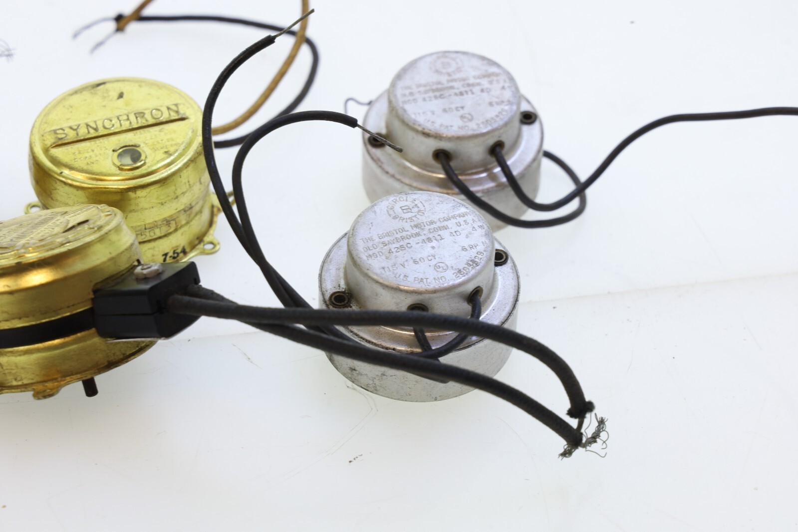 [Lot of 7] Synchron, Bristol, Cramer Synchronous Motors 600 610 Vintage ...