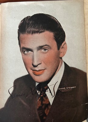 James Jimmy Stewart * 6x8 Autograph YOUNG* OLD photo * Signed * RaRe | eBay