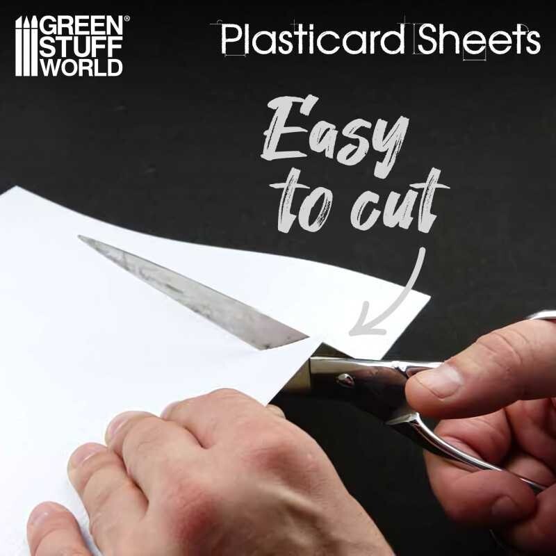 ABS Embossed Plasticard A4 - DIAMOND Single Tread plate - Styrene ...