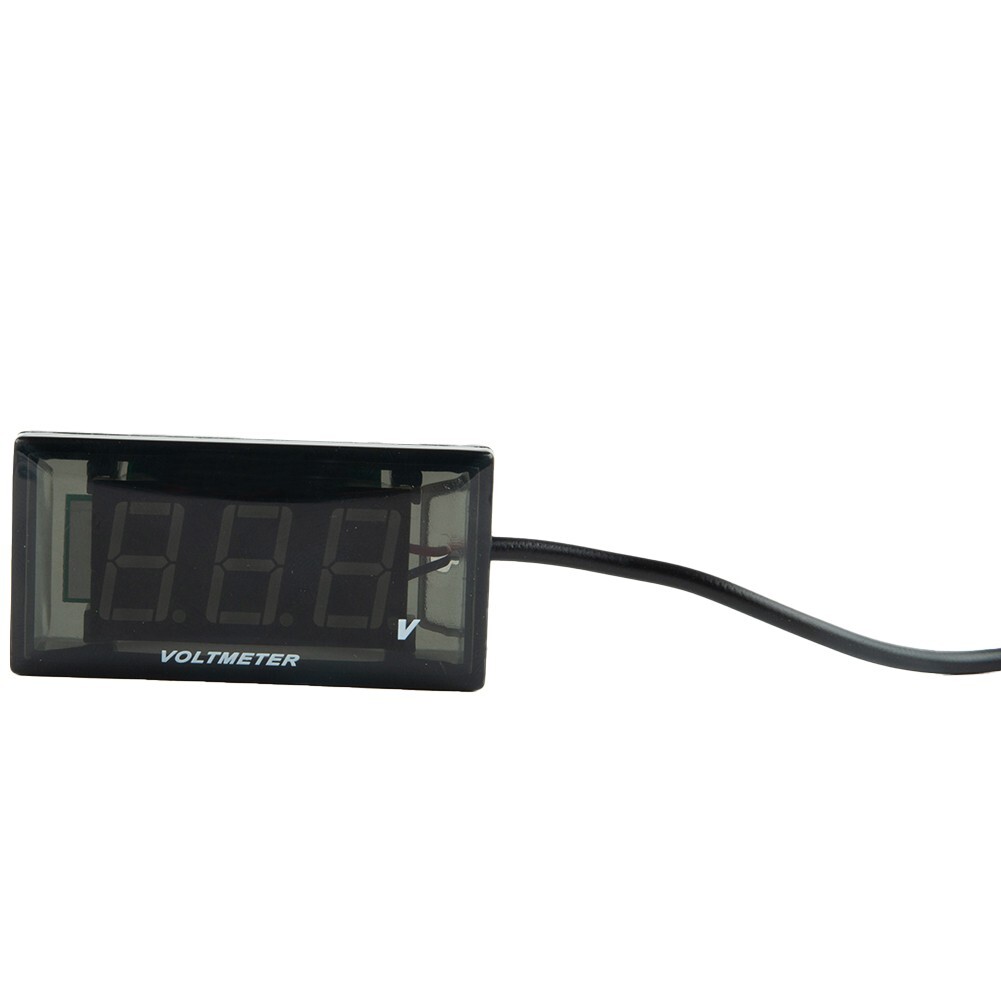 User Friendly DC 12V Battery Volt Gauge with Red LED Display for ...