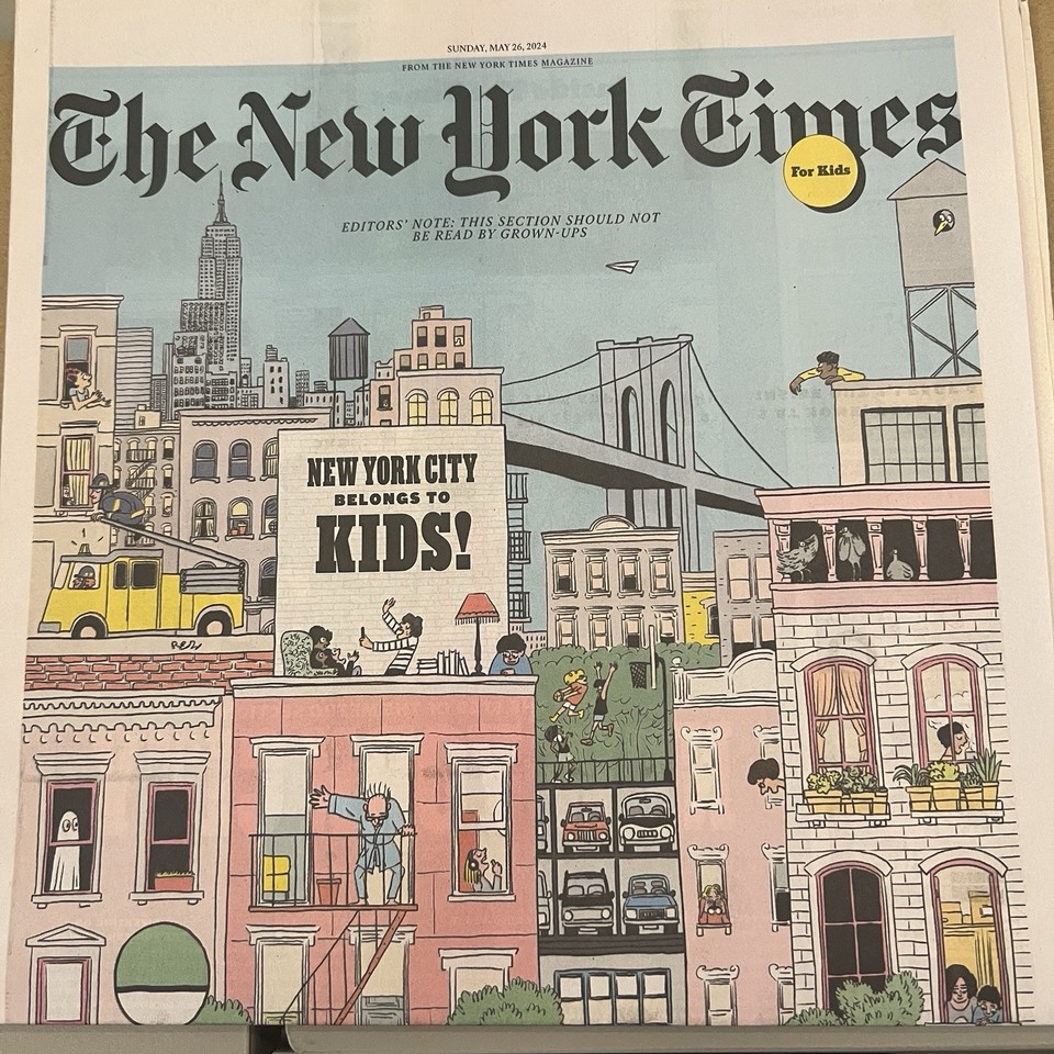 The New York Times Newspaper For Kids Sections LOT /12 2024/2025 UNUSED ...